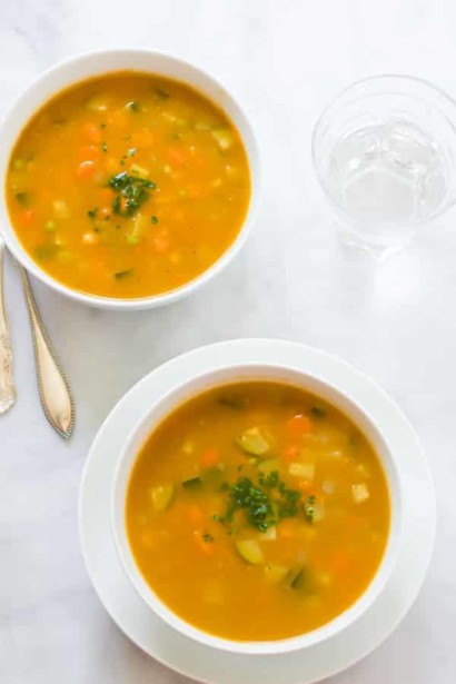 Zucchini Summer Soup - Primavera Kitchen