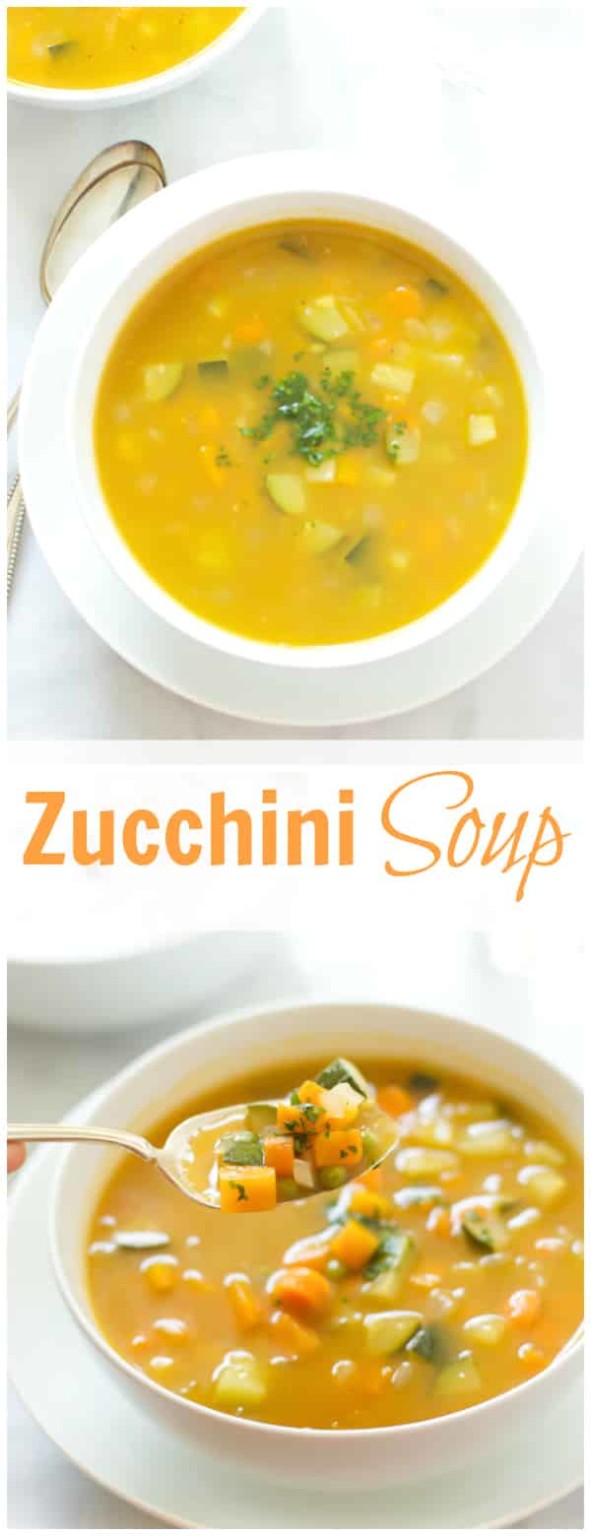 Zucchini Summer Soup - Primavera Kitchen
