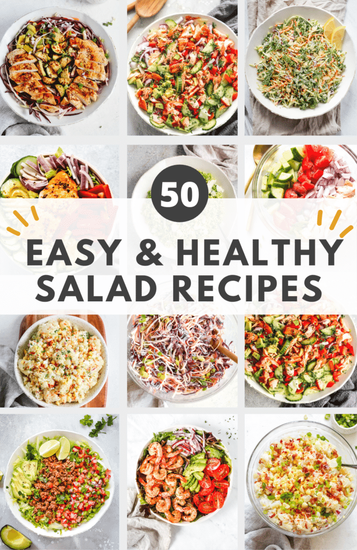 50 Healthy Salad Recipes - Easy & Quick | Primavera Kitchen