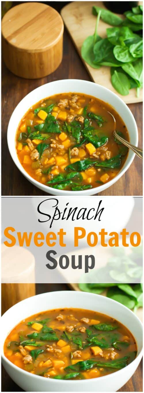 Spinach Sweet Potato Soup - Primavera Kitchen
