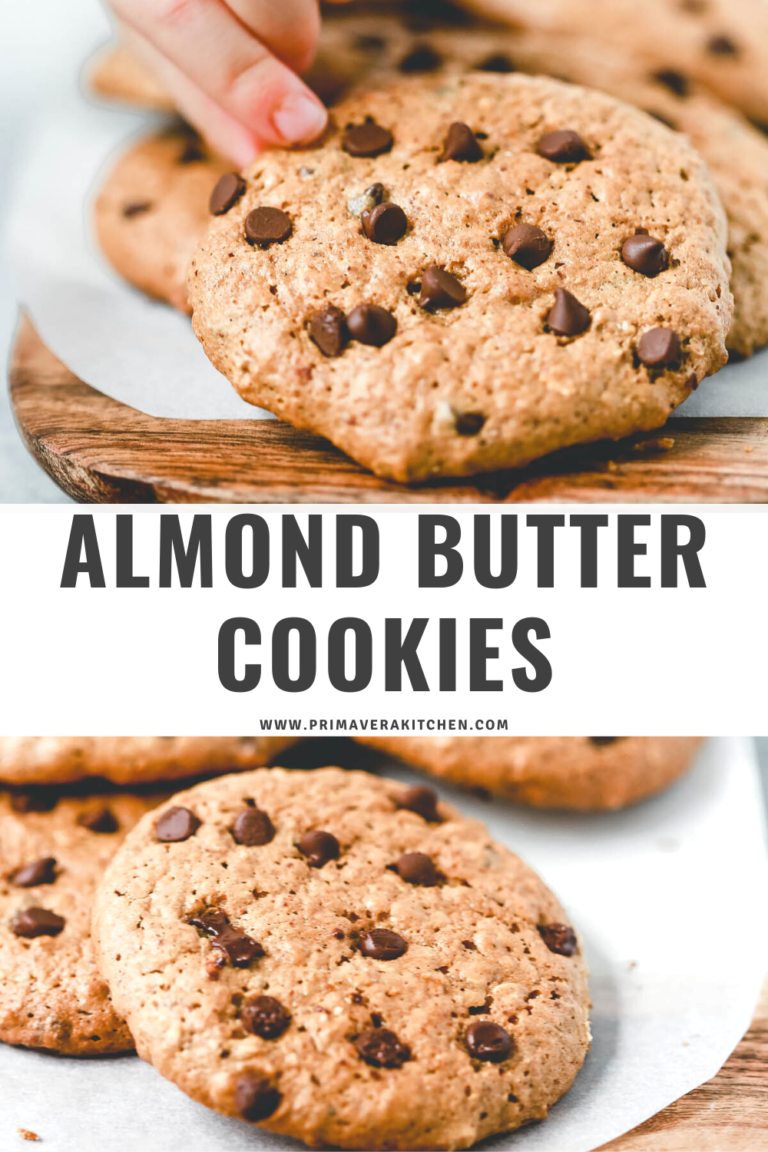 Almond Butter Cookies - Easy to make, comforting, and irresistible!