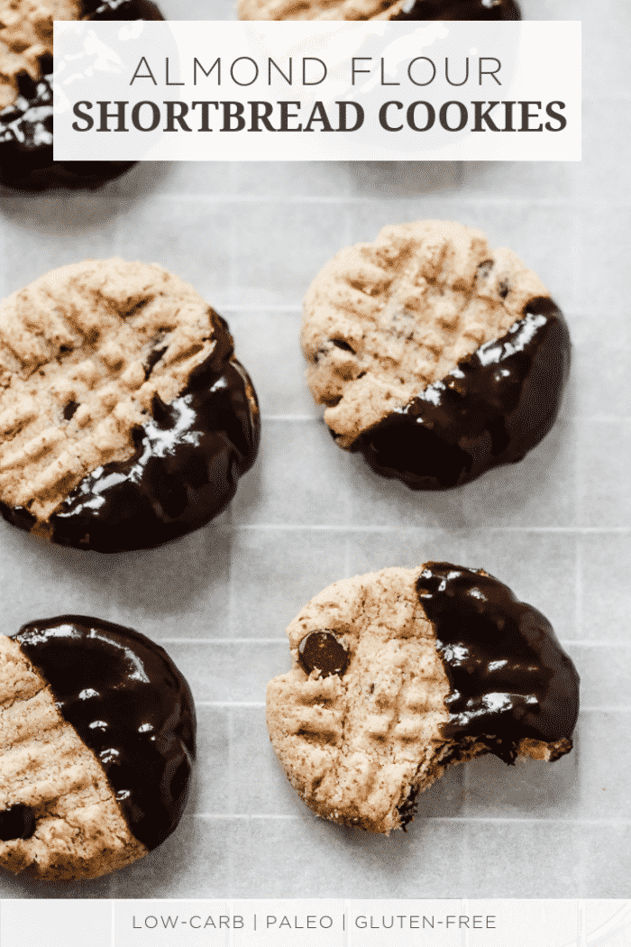 Almond Flour Shortbread Cookies (Low-carb and Gluten-free)