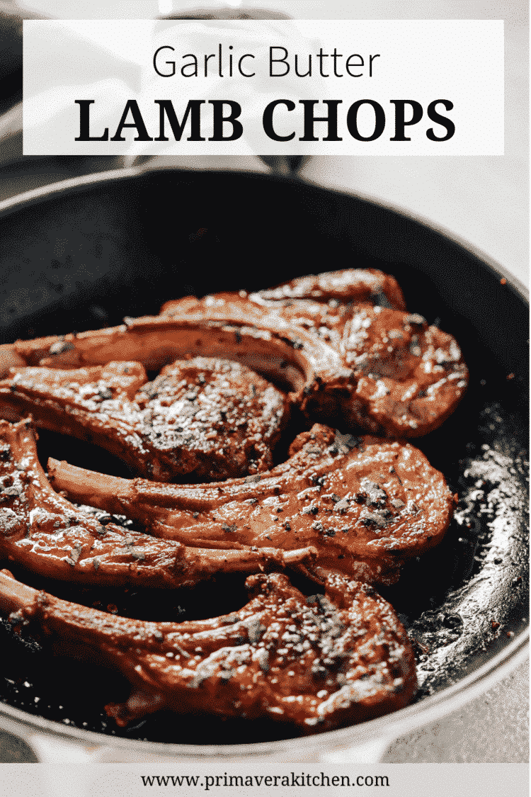 Garlic Butter Lamb Chops – Perfectly Seared and Ready in 20 Mins