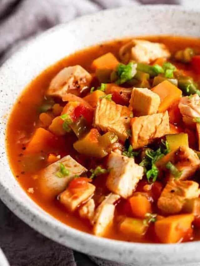 Chicken Vegetable Soup Recipe - Primavera Kitchen