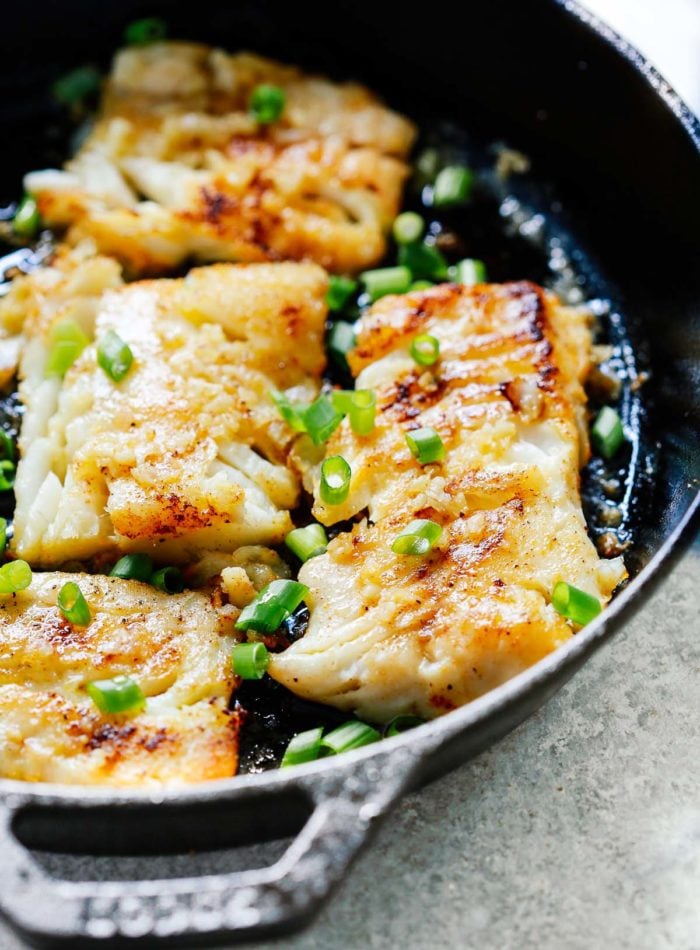 Garlic Butter Cod Fish Recipe (Ready in 15 Minutes!)