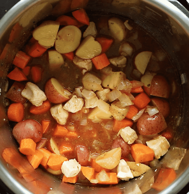 Instant Pot Chicken Stew - Hearty, Cozy & Ready in 30 Minutes!