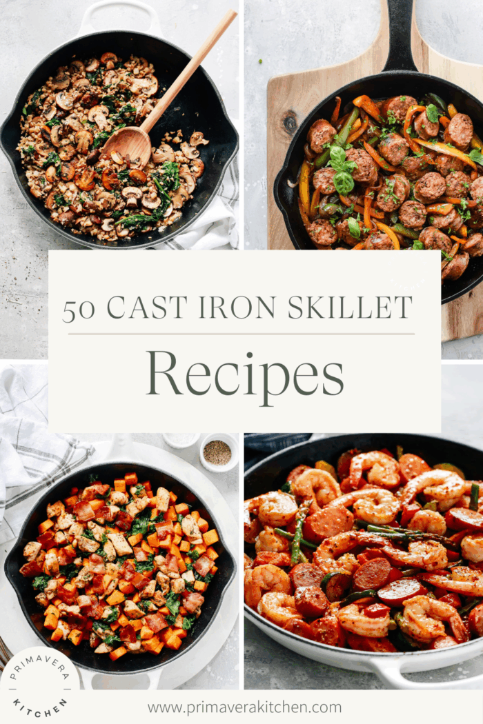 Cast Iron Skillet Recipes - Easy, Quick and Perfect For Dinner!