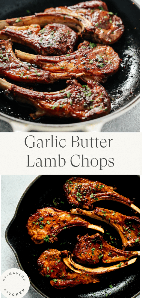 Garlic Butter Lamb Chops Recipe – Perfectly Seared in 15 Minutes