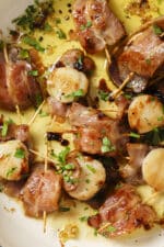 Bacon Wrapped Scallops | Primavera Kitchen