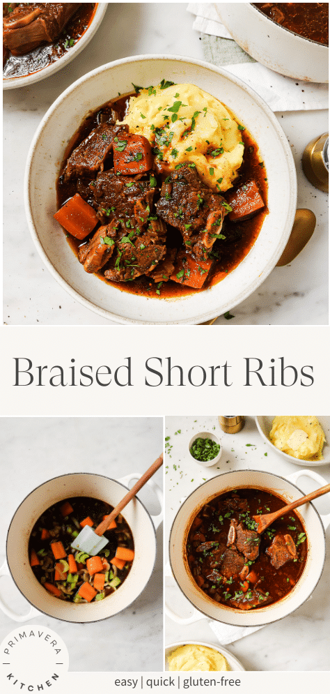 Guinness Braised Short Ribs | Primavera Kitchen