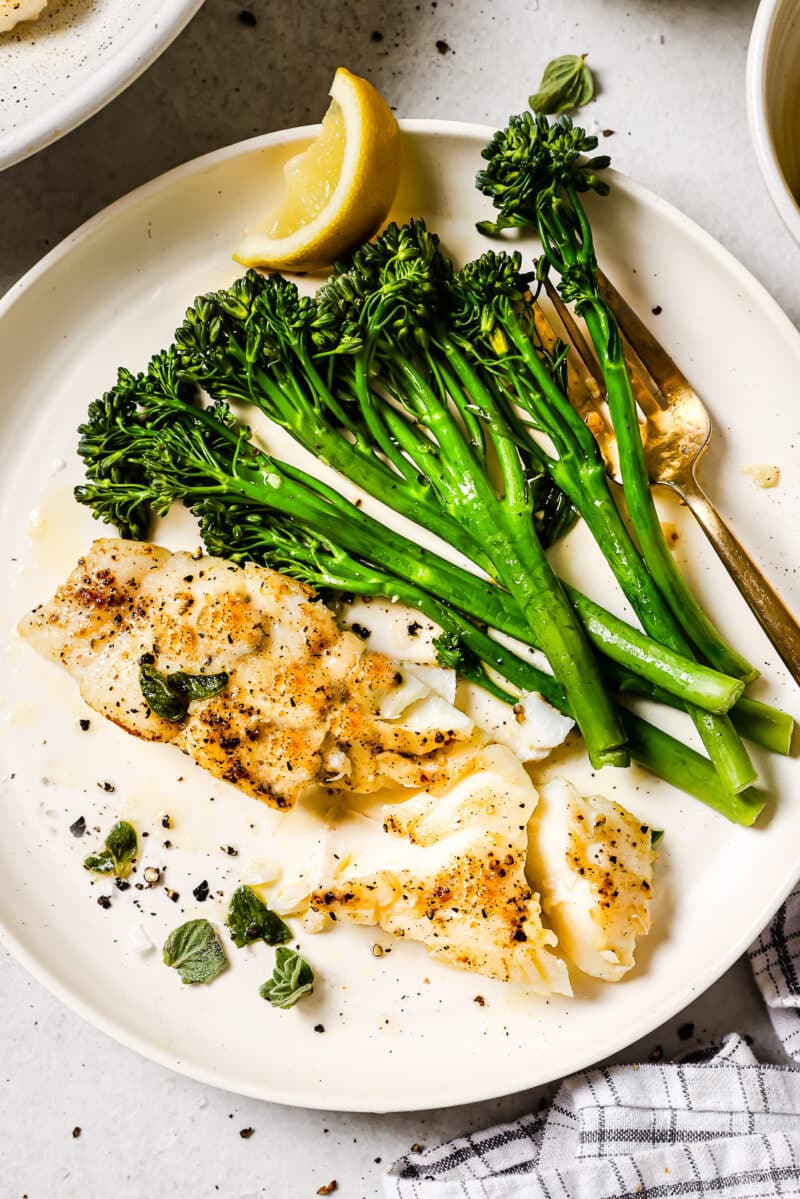 Haddock Recipe with Garlic Butter | Primavera Kitchen