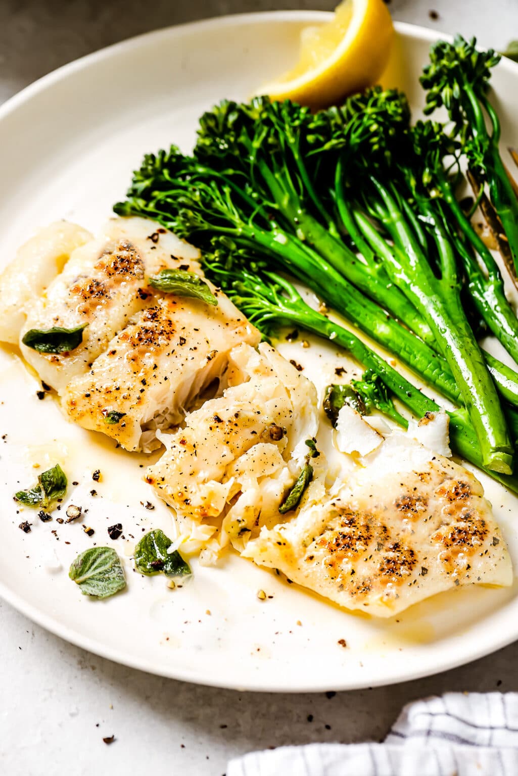 Haddock Recipe with Garlic Butter | Primavera Kitchen