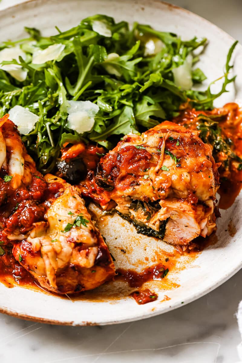 Spinach and Feta Stuffed Chicken | Primavera Ktichen