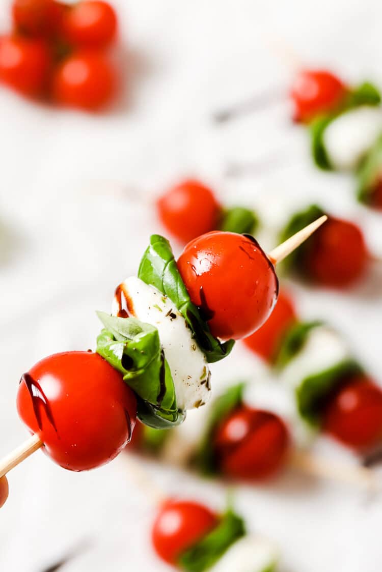 Caprese Skewers Recipe | Primavera Kitchen