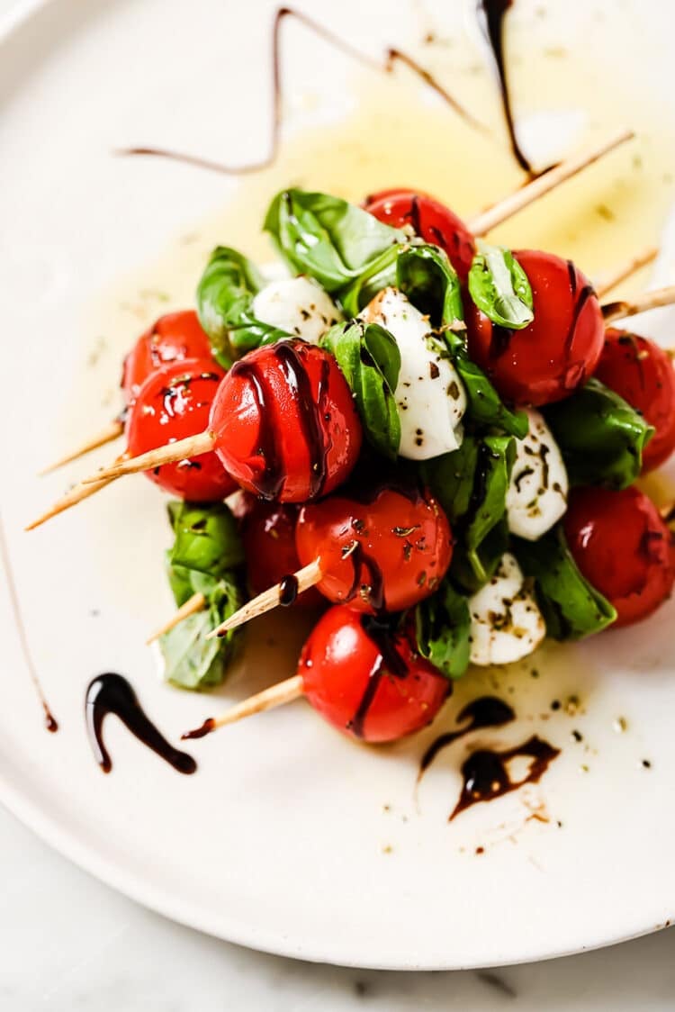 Caprese Skewers Recipe | Primavera Kitchen