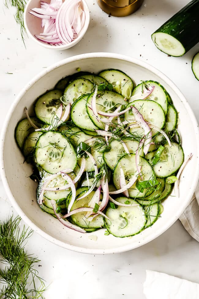 Cucumber Salad Recipe | Primavera Kitchen
