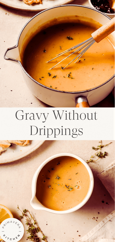 Gravy Without Drippings | Easy and Quick