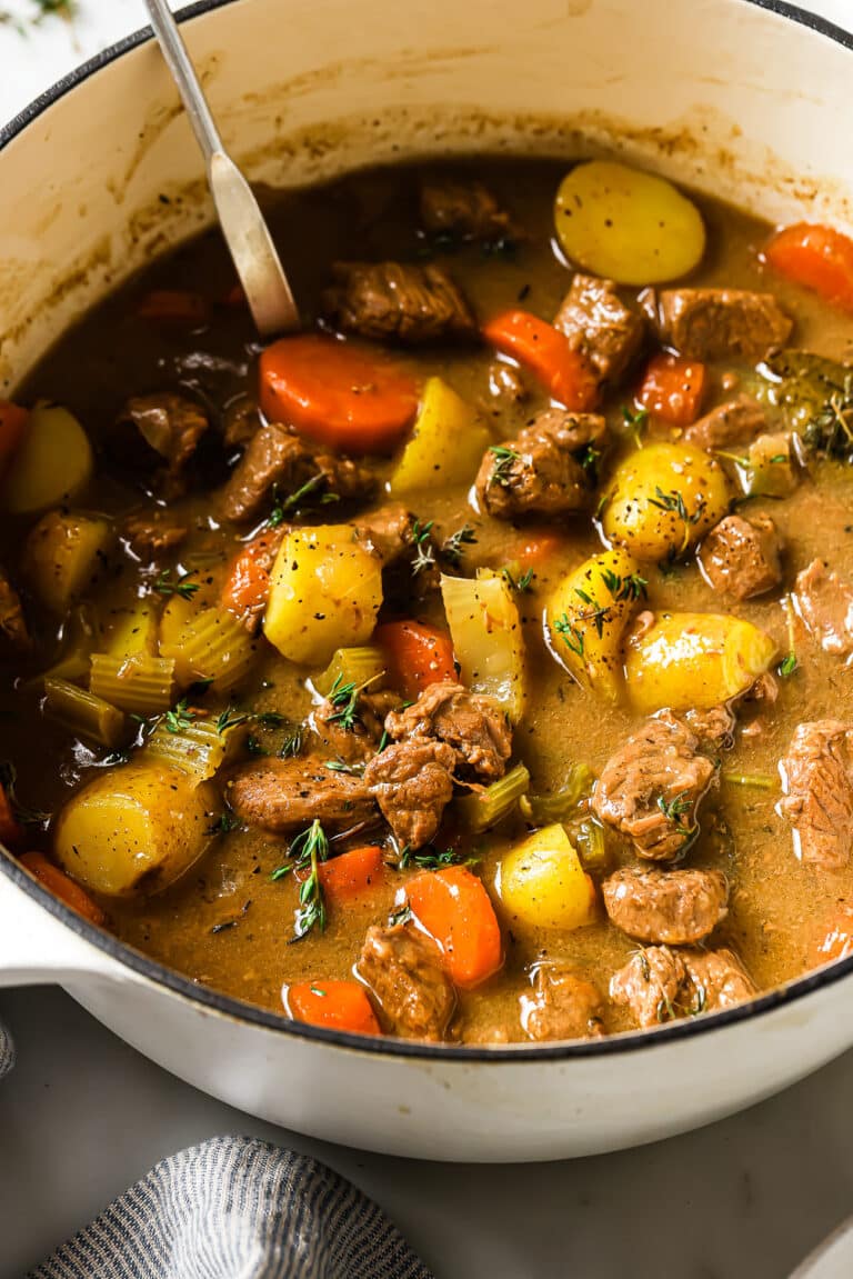 Apple Cider Beef Stew – Hearty Beef in a Savory-Sweet Broth!