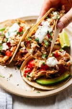 Shredded Chicken Tacos – Stovetop & Ready in 15 Minutes!