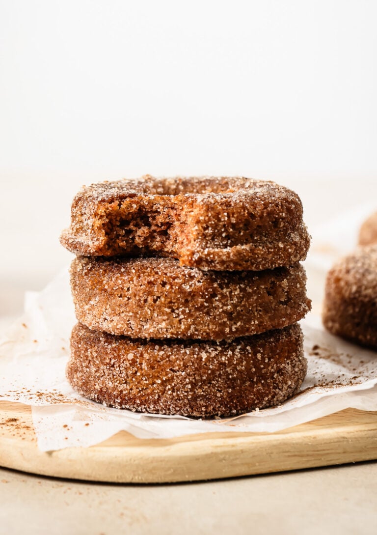 Gluten Free Apple Cider Donuts – Baked with Almond Flour!