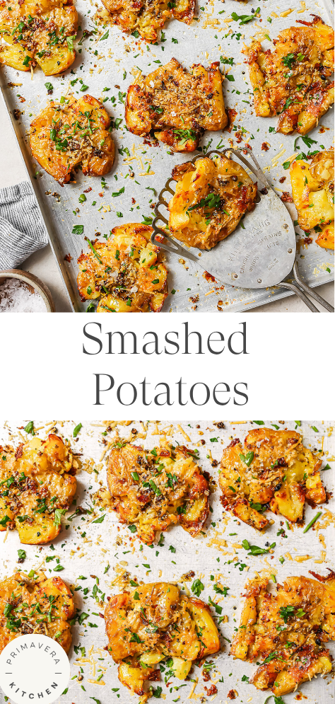 Smashed Potatoes – Buttery, Crispy Edges & Fluffy Inside!